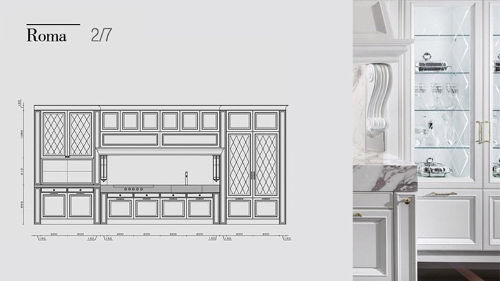 Roma Kitchens - the Prestige of Italian Style